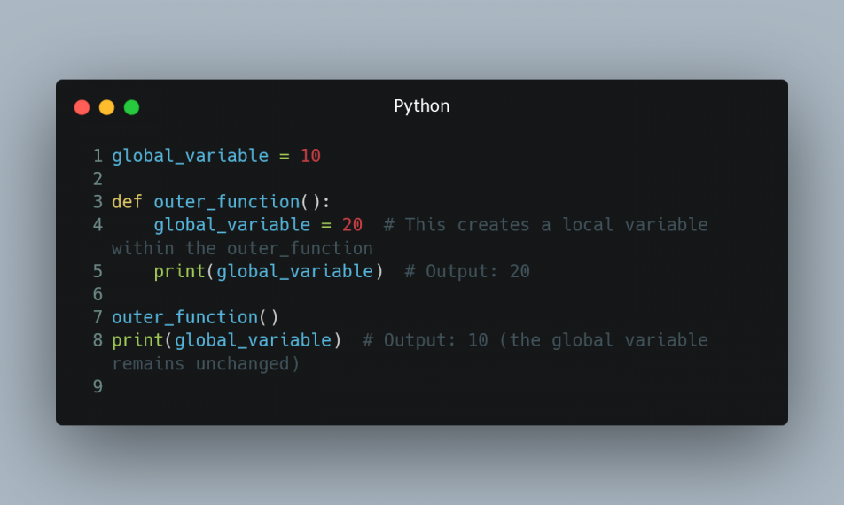 Using Global Variables in a Function - Tiloid